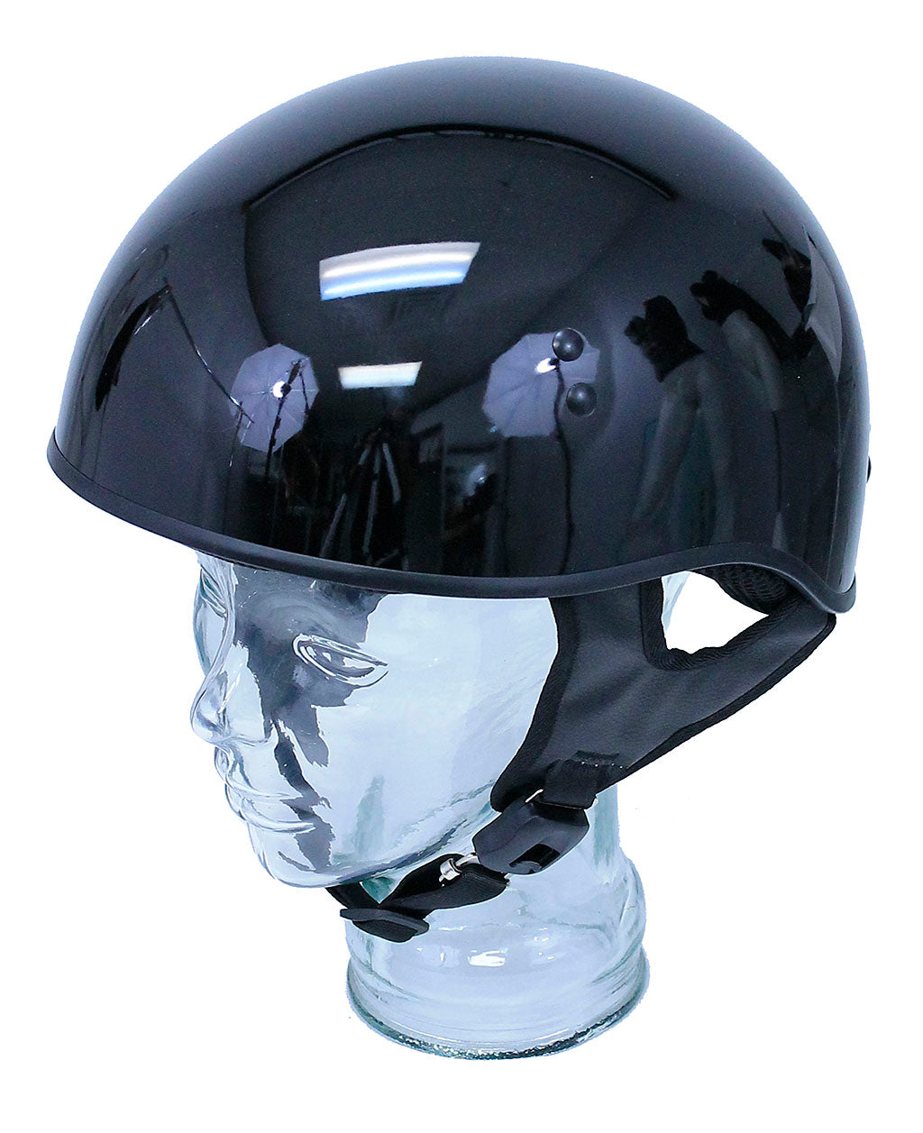 Black D.O.T. Visor Helmet #H100K – Jamin Leather®