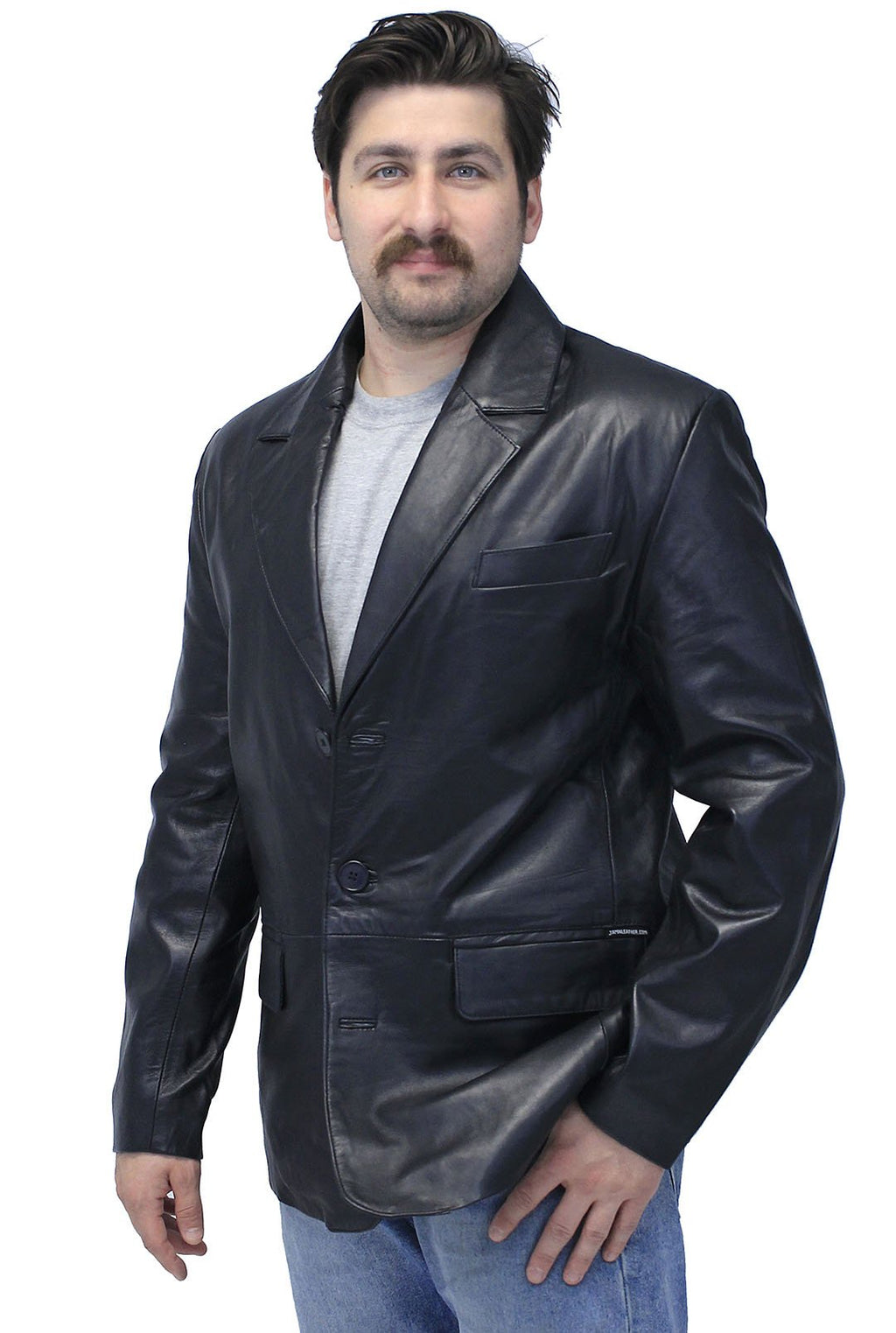 Lambskin Leather Jacket - Blazer #M160L – Jamin Leather®