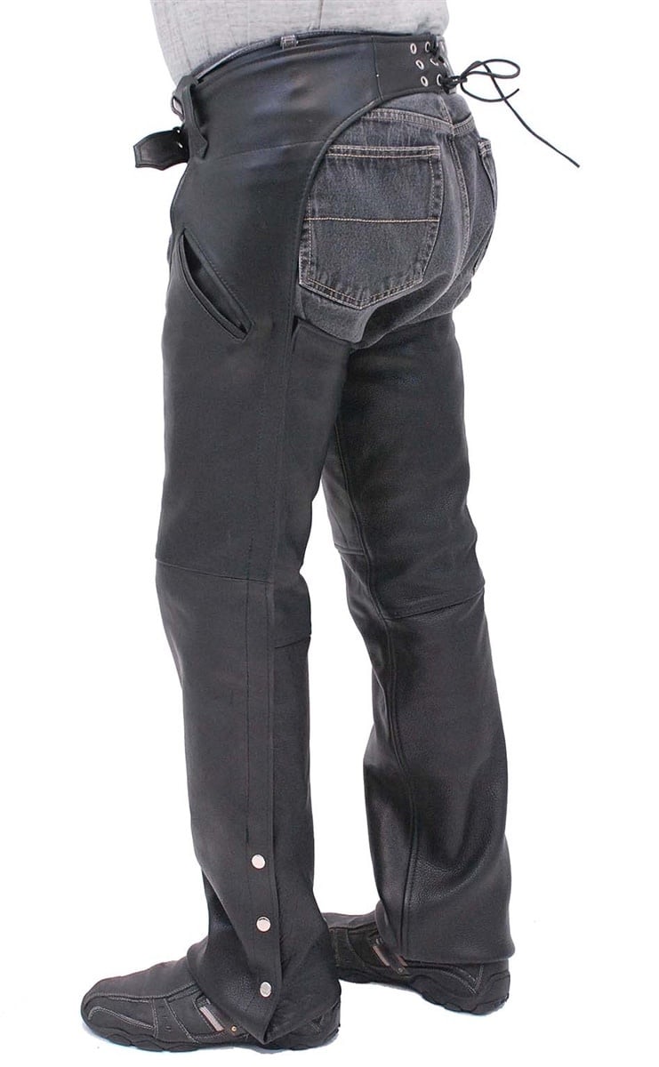 Premium Buffalo Leather Chaps w/Slash Pockets #C7102PK – Jamin Leather®